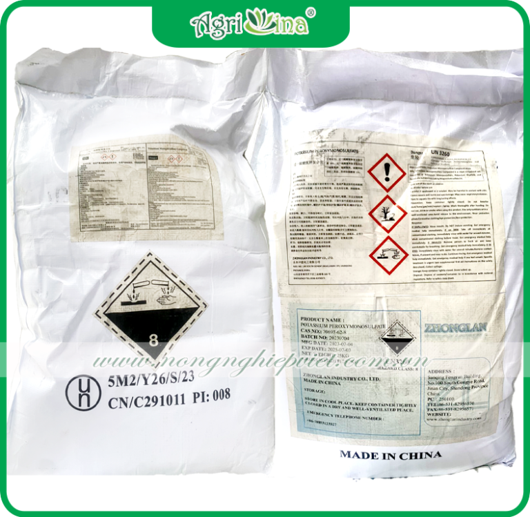 POTASSIUM MONOPERSULFATE - AGRIVINA